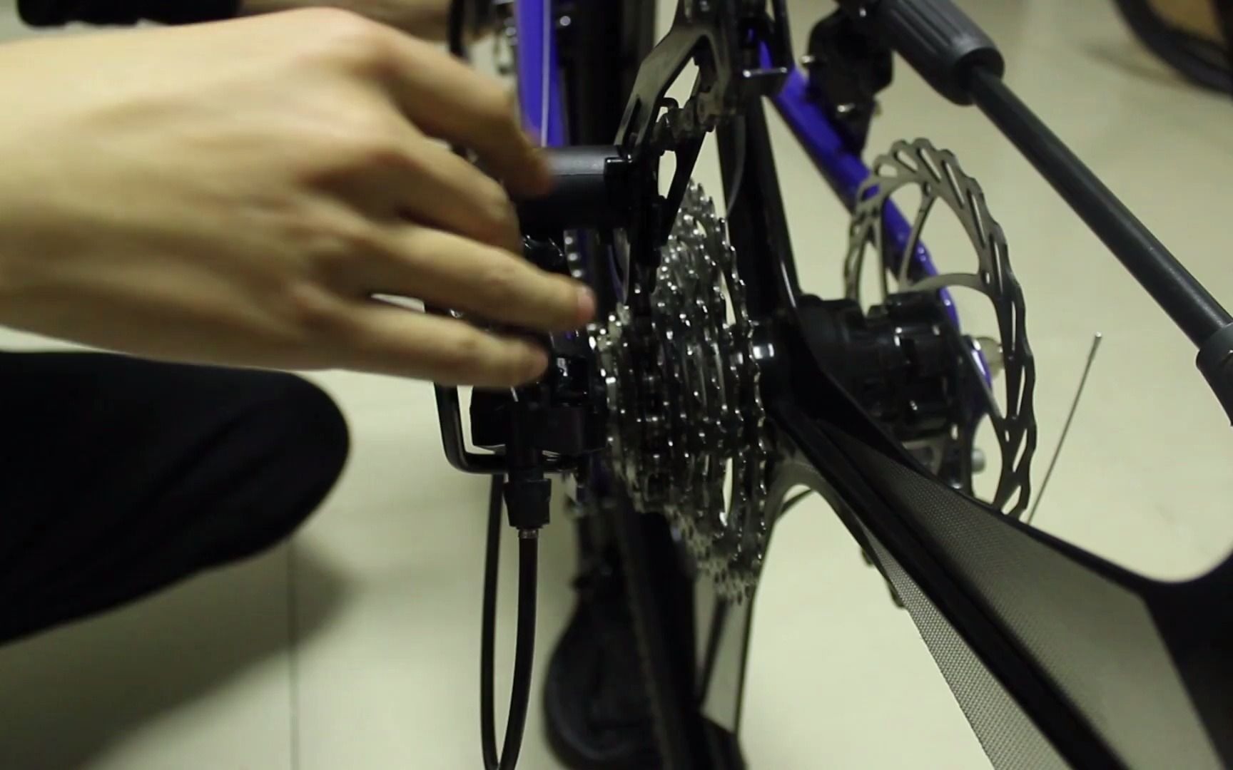 3、山地车变速器安装调试视频.