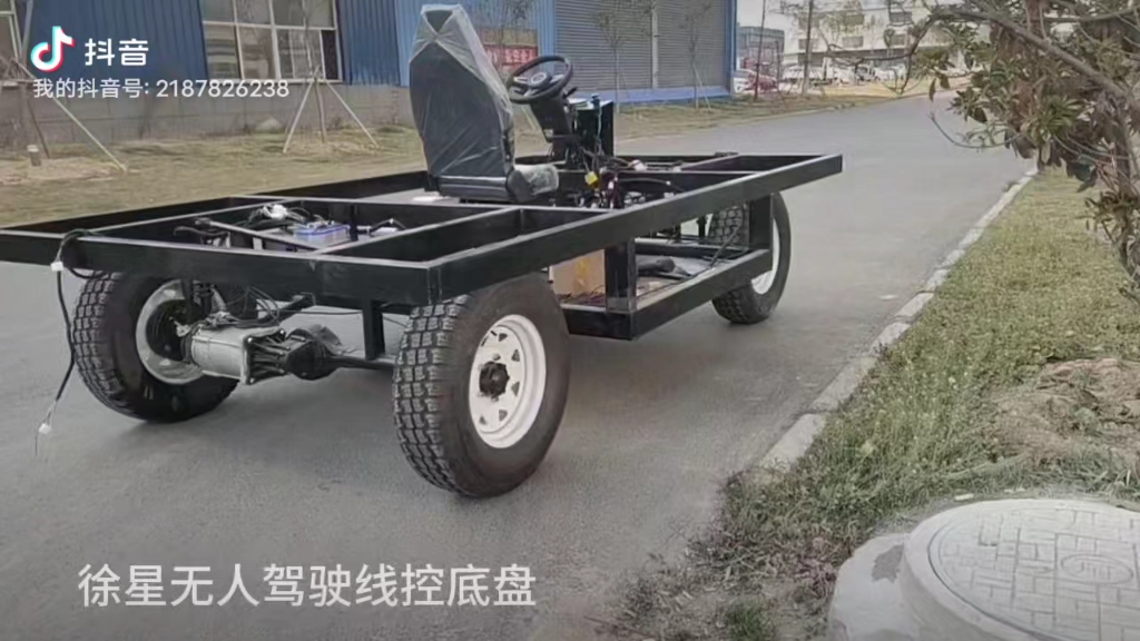 无线遥控底盘,EPS电子助力转向系统,阿克曼转向,可远距离操控,移动...