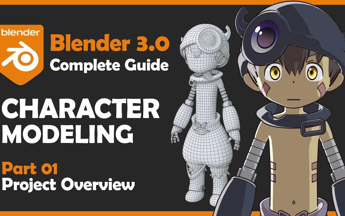 Blender 3.0 角色建模教程 - 适合初学者 第一课 [2022]