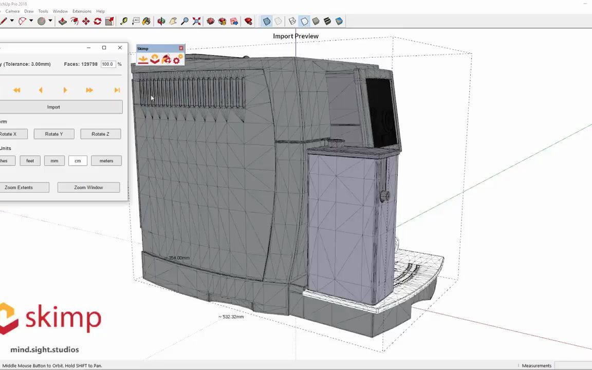 3D模型导入SketchUp神器!来啦还不下载?