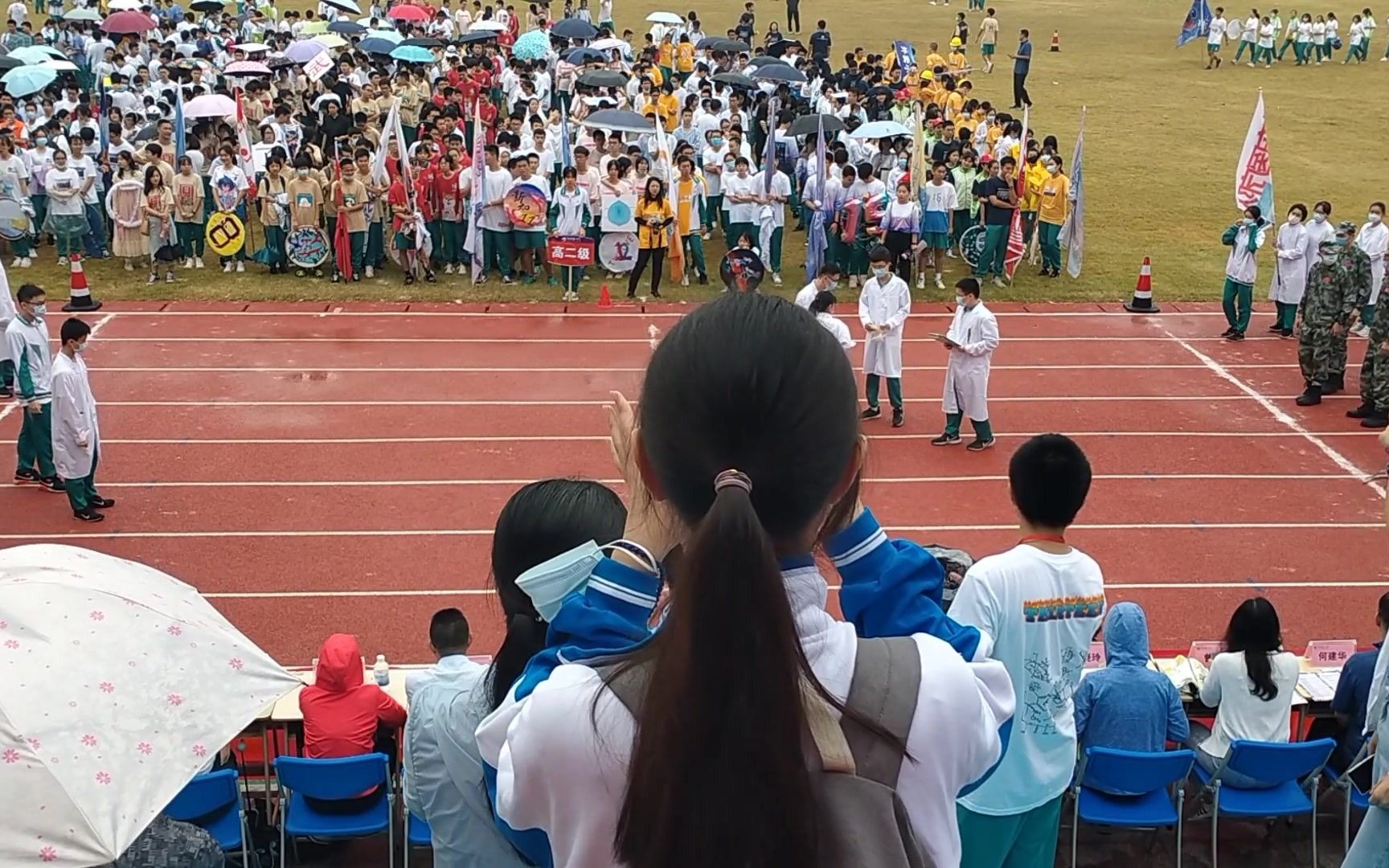 (持续更新)广州六中2020年“齐心战疫,健康运动”校运会开幕式全程...
