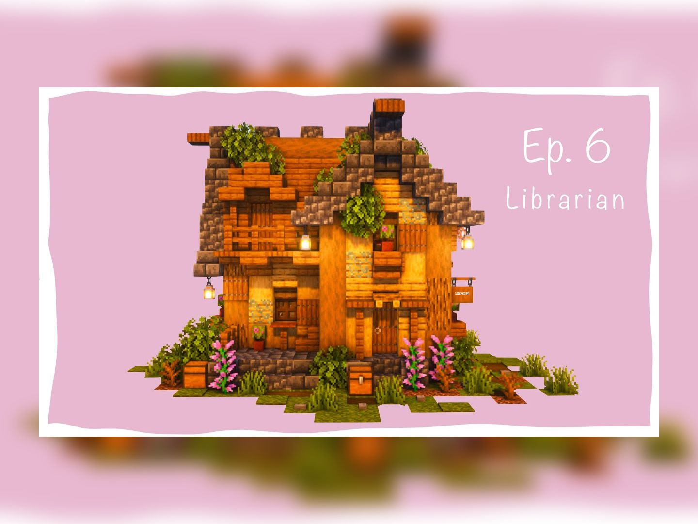 【Minecraft建筑教程】如何建造图书管理员村民之家_哔哩哔哩bilibili_...