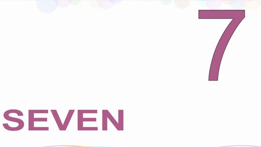 学习认识阿拉伯数字和英文发音