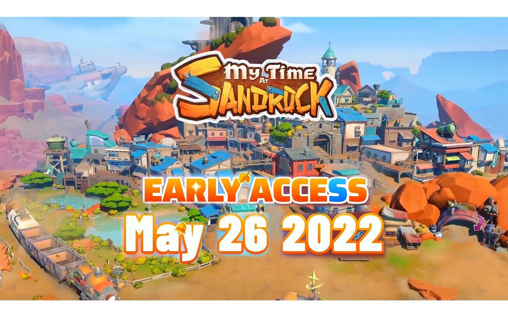 战斗种田建造 | 多人欢乐联机 | 开放世界新游《沙石镇时光》将于5月26...