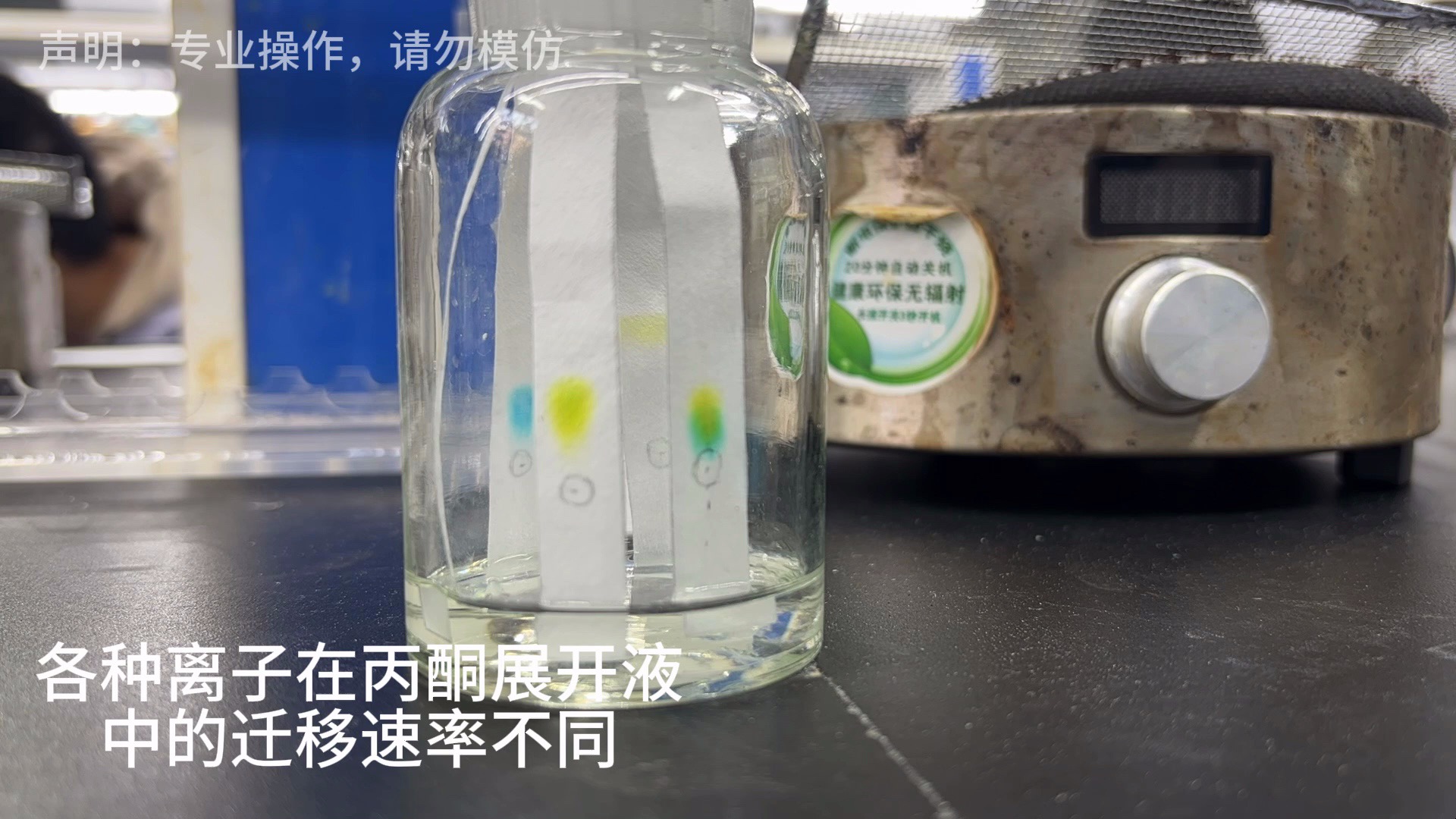 【每周小实验】纸层析法分离离子