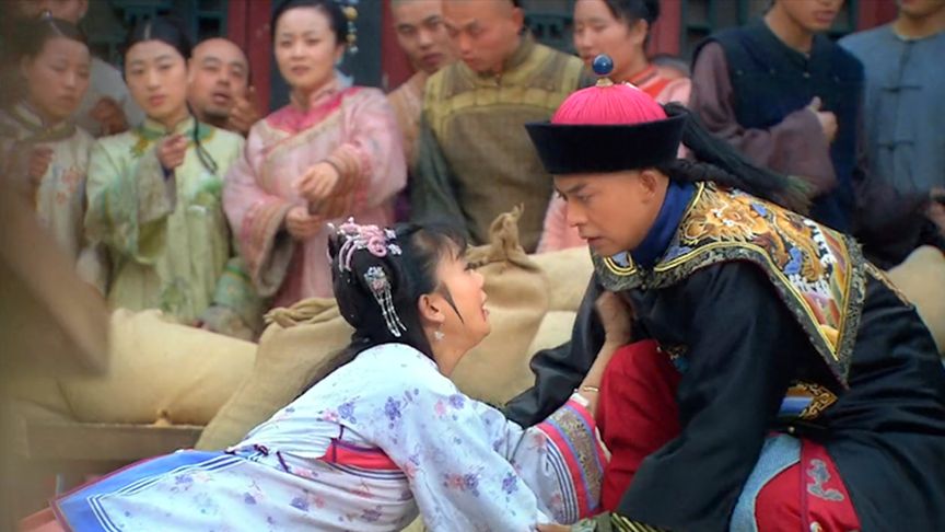 新还珠格格第五集:小燕子册封为还珠格格,紫薇尔康相遇说出真想