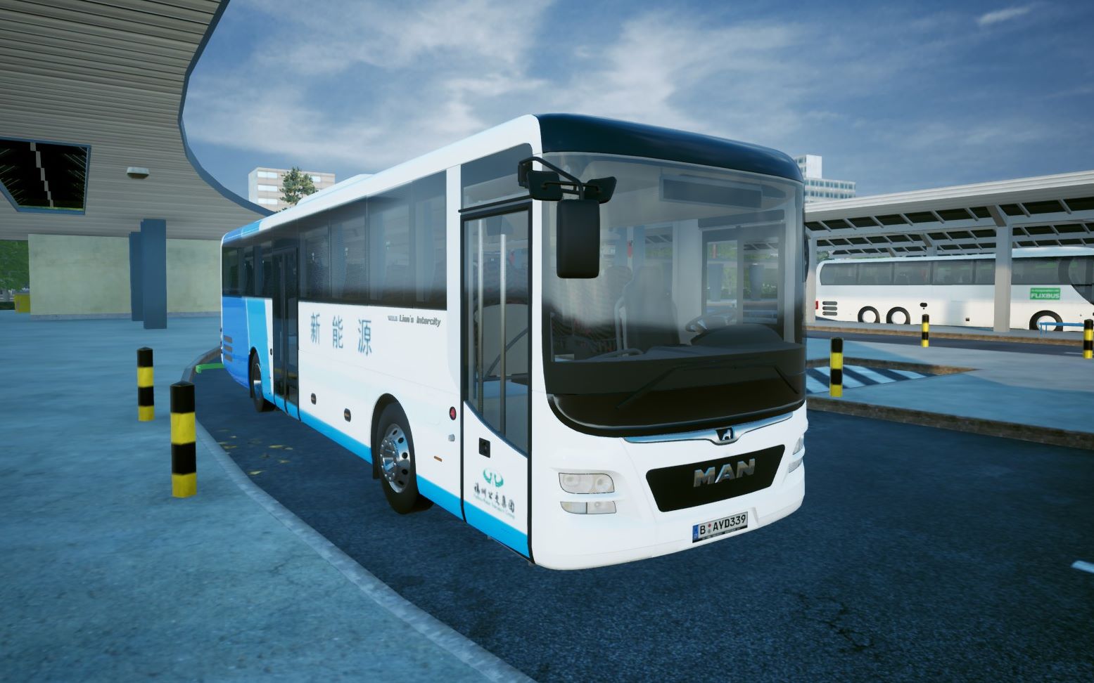 《德国客车模拟》1-驾驶福州公交涂装的Intercity R60往返法兰克福↔...