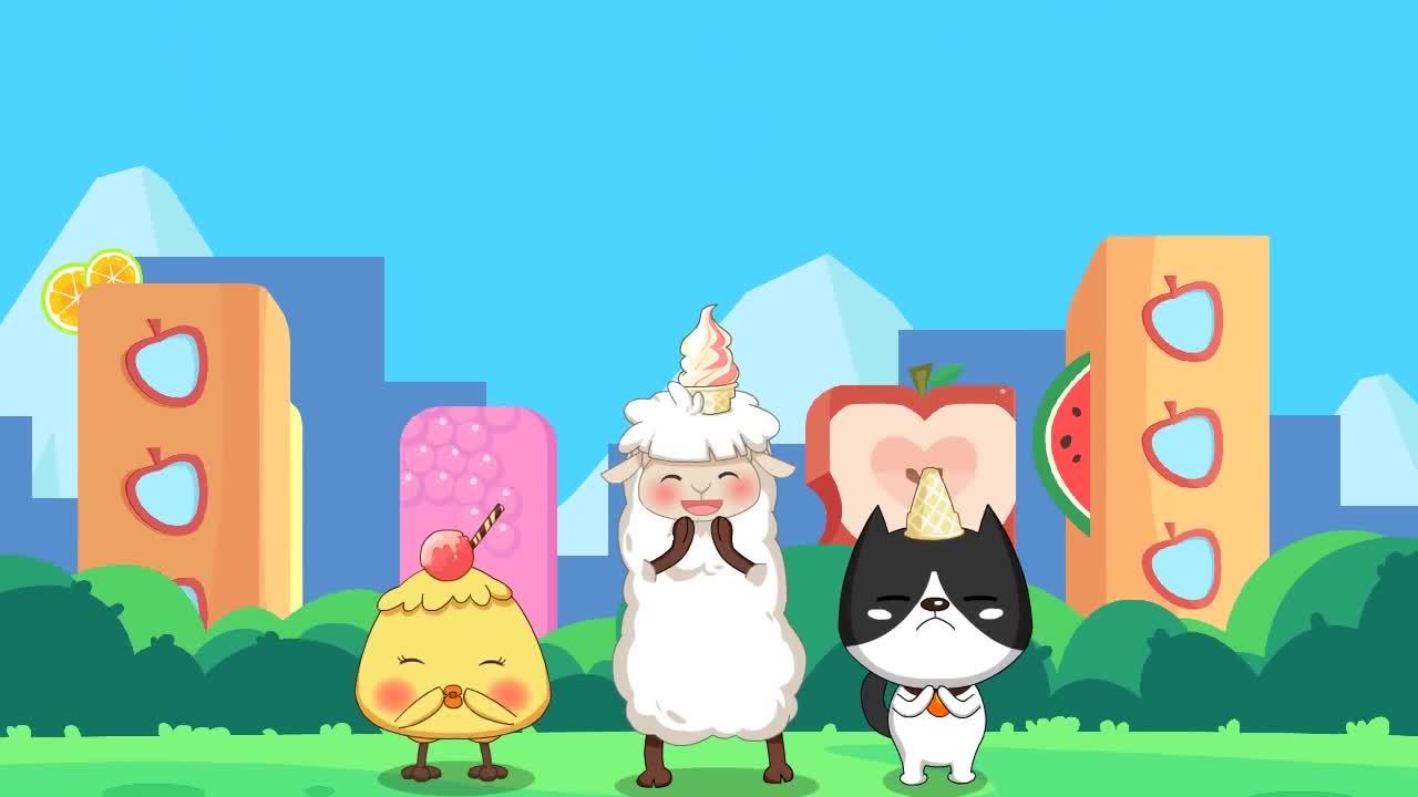 甜筒星球儿歌之快乐节日:甜筒家族又.