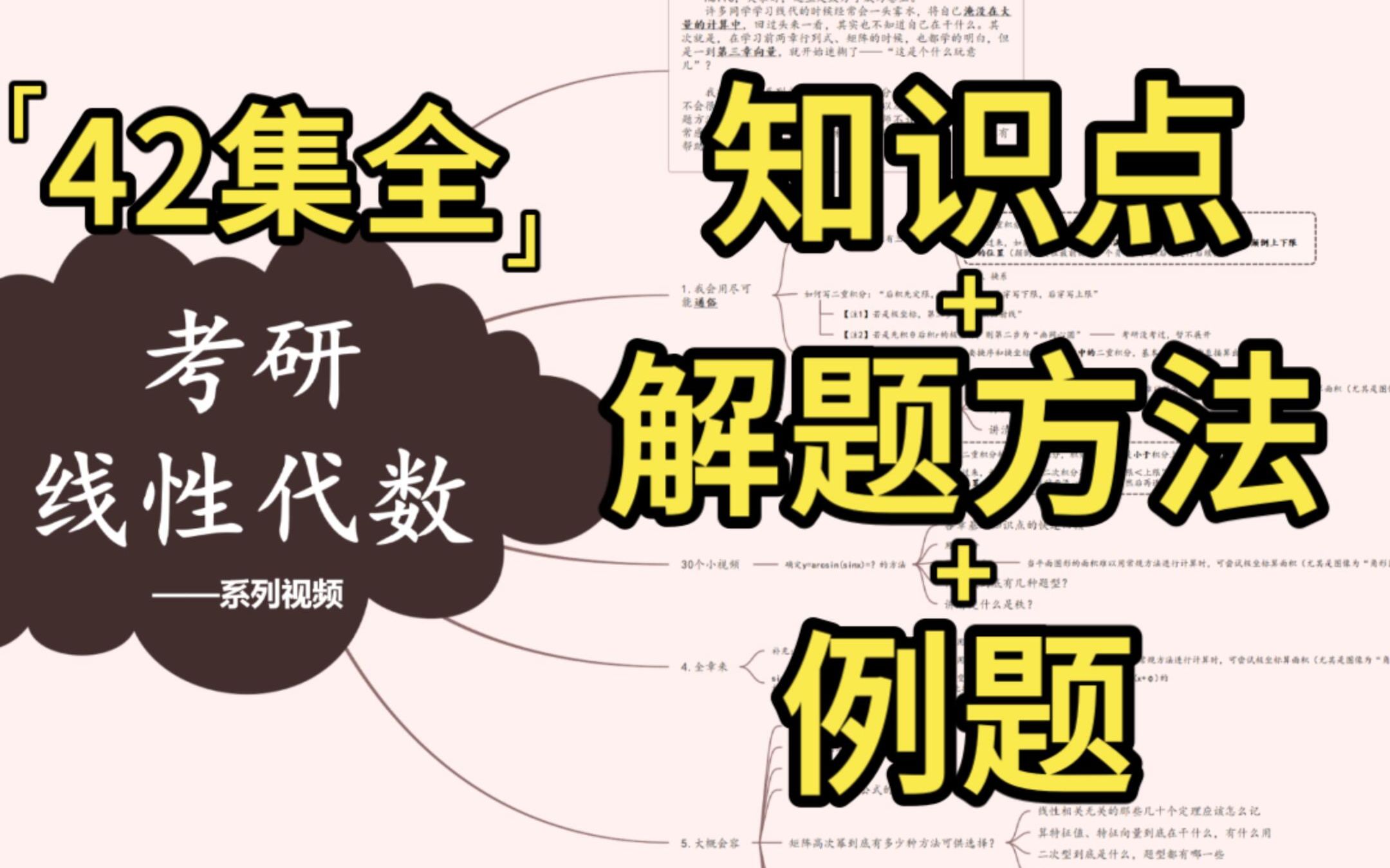 (建议收藏)26考研_线性代数_解题方法_大总结,知识点+解题方法+例题(...