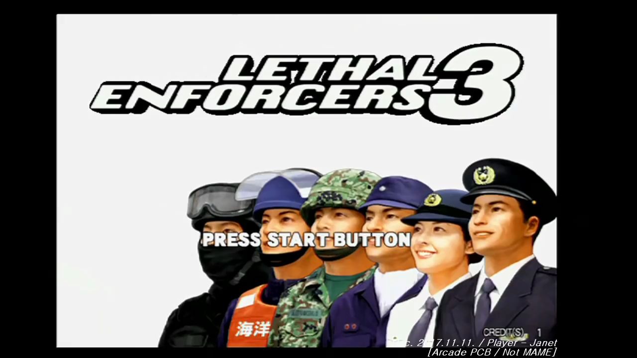【已经更新中文字幕】Lethal Enforcers 3 正义的英雄3通关流程