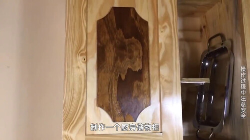 精美厨房壁柜制作,结实耐用外观漂亮,木工的技术太厉害了