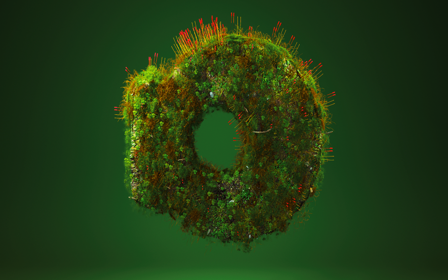 C4D建模:公司周年庆典建模指南,老板一定给你涨工资!