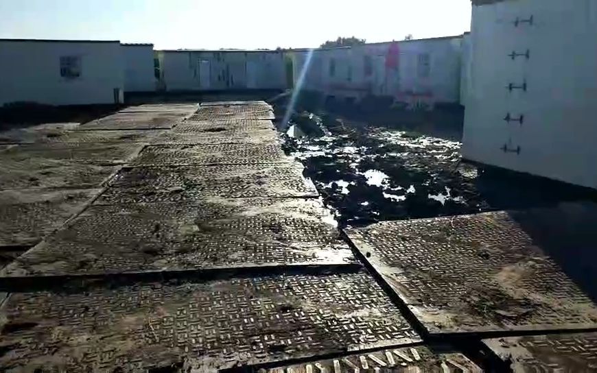 出租石油开采工地使用聚乙烯铺路垫板 临时道路路基板租赁