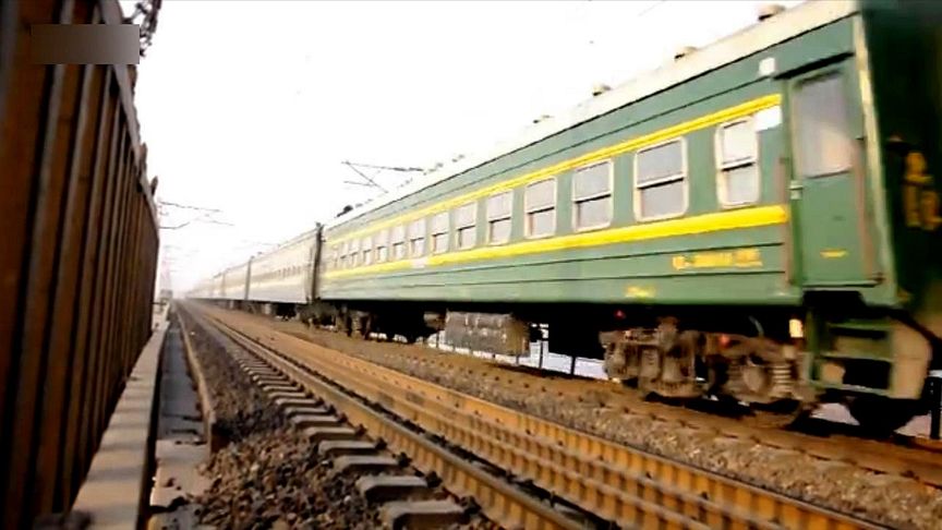 京广线上的老式绿皮火车,4481次天津开往涉县,现已升K车