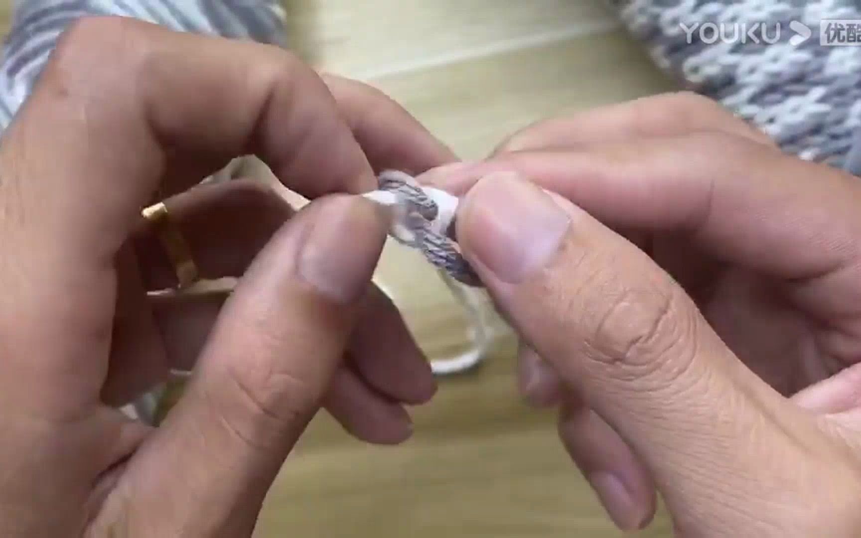 织围巾接线教程-适用于所有毛线_