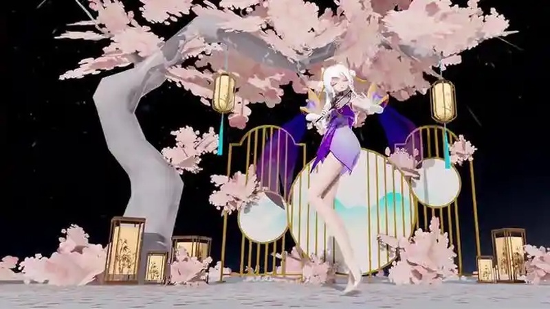 MMD 大长腿嫦娥弱音