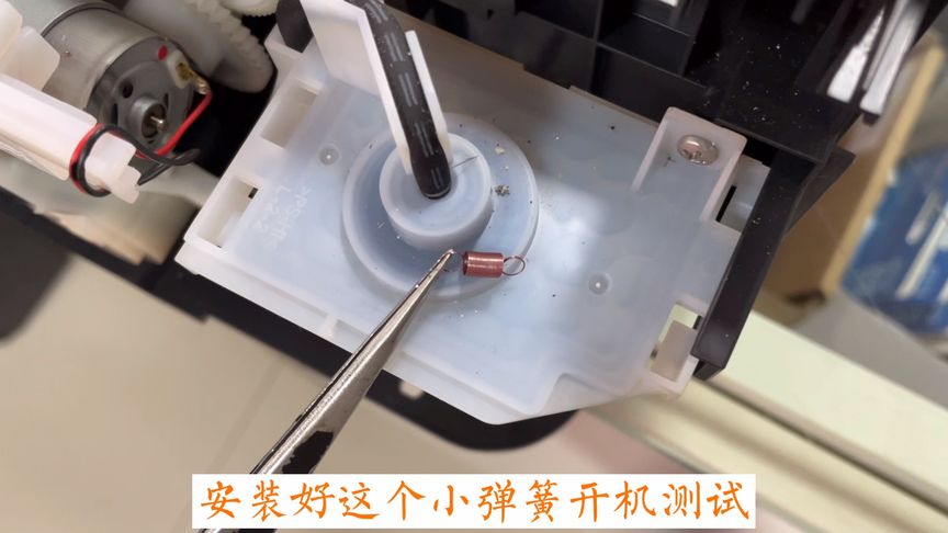 维修一台不进纸的爱普生L3118喷墨一体机