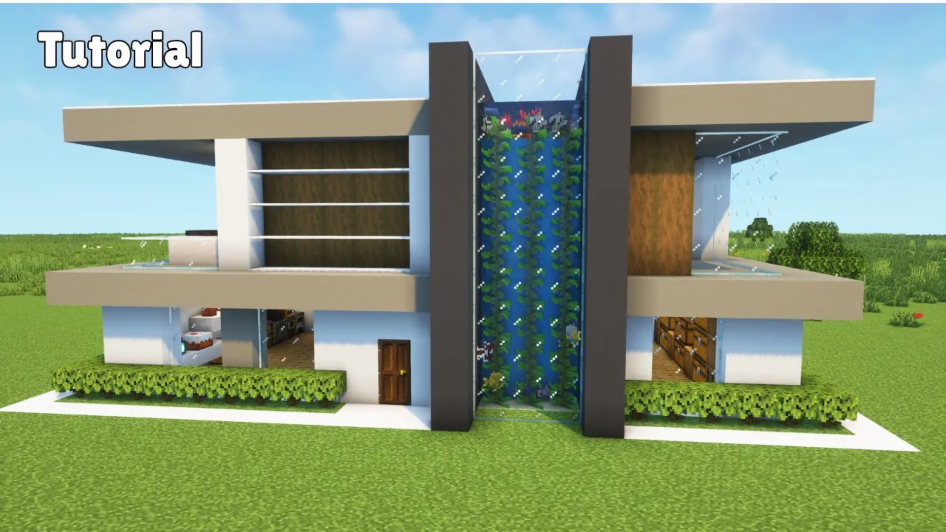 如何在《我的世界》中建造简约现代风格的房子!