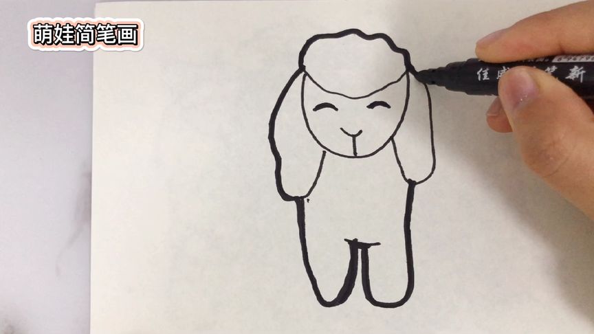 简笔画:画小动物,教你这样画简单好学