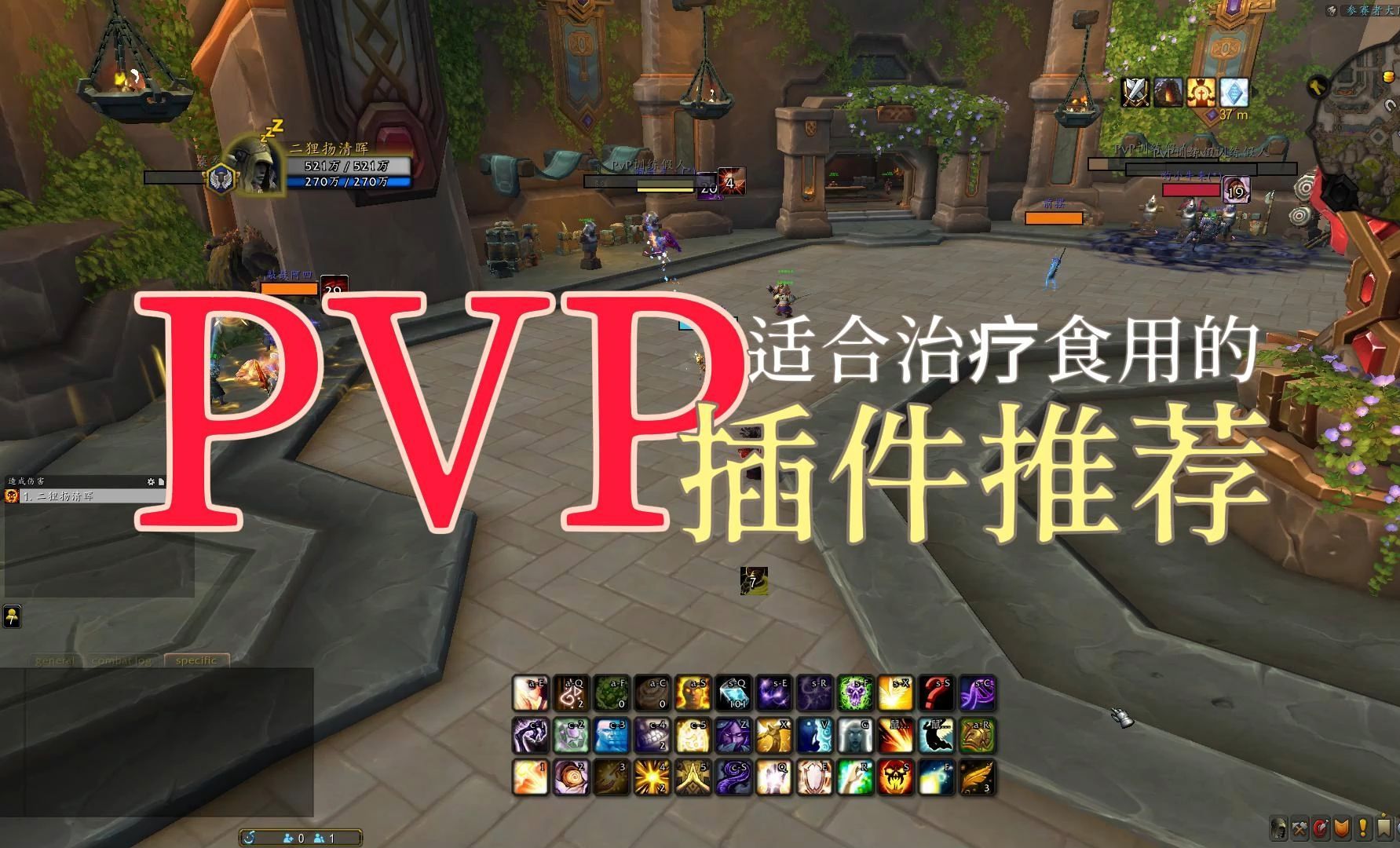 魔兽世界PVP插件推荐_网络游戏热门视频