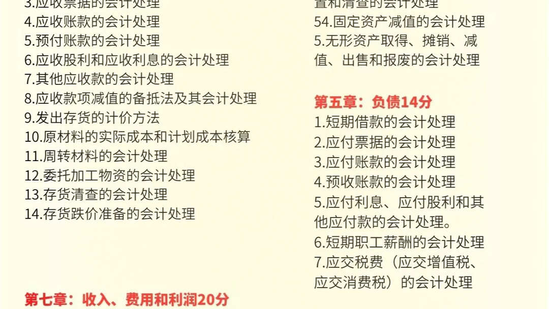 初级会计备考～