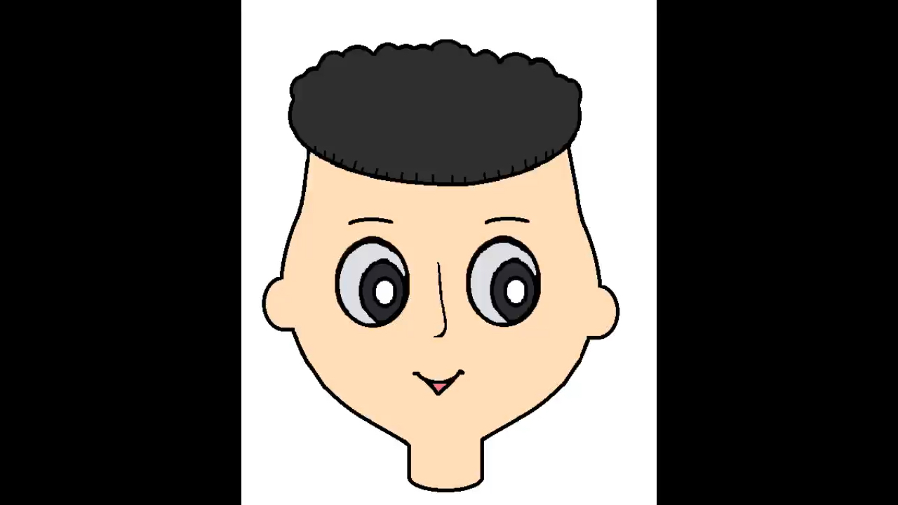 【卡通人物】Win10 画图软件动画人物头像制作