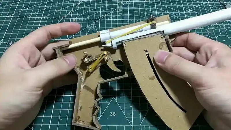 M416步枪内部结构,所以枪械是通用的