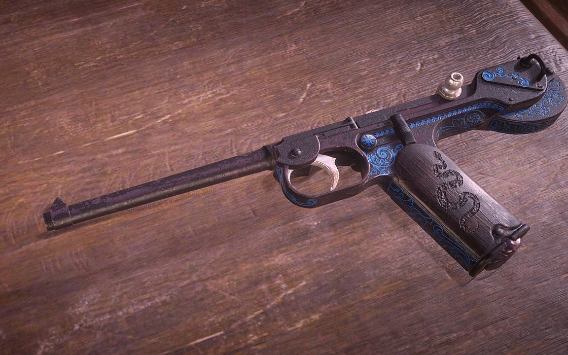 【荒野大镖客】不用无脑镀金!简奢风格的枪械配色教程分享(线上)_...