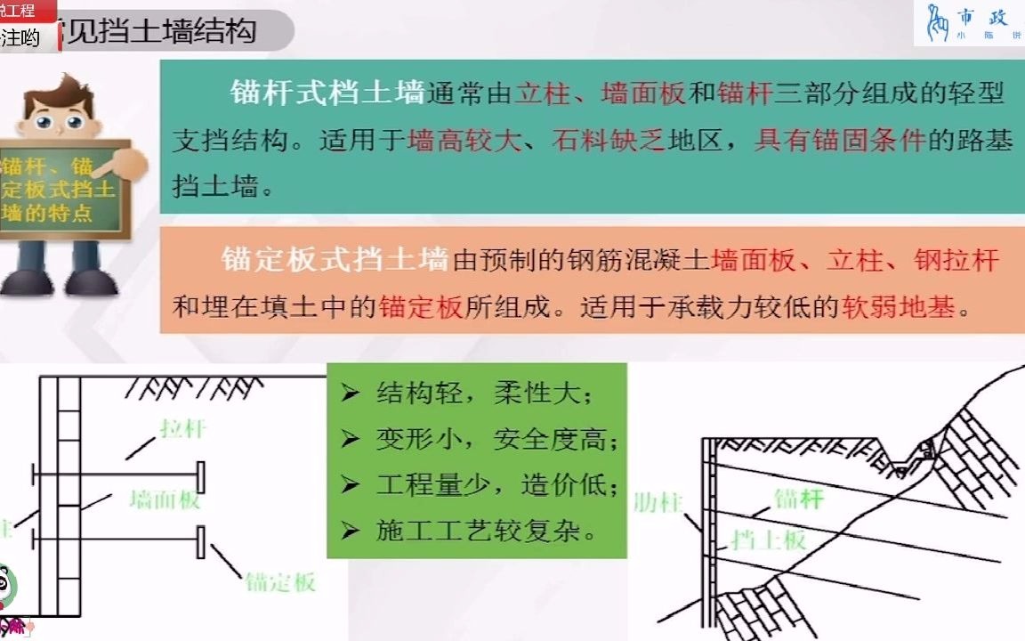 这是我见过最全面的挡土墙施工视频详解,二建考试绝对用的着!