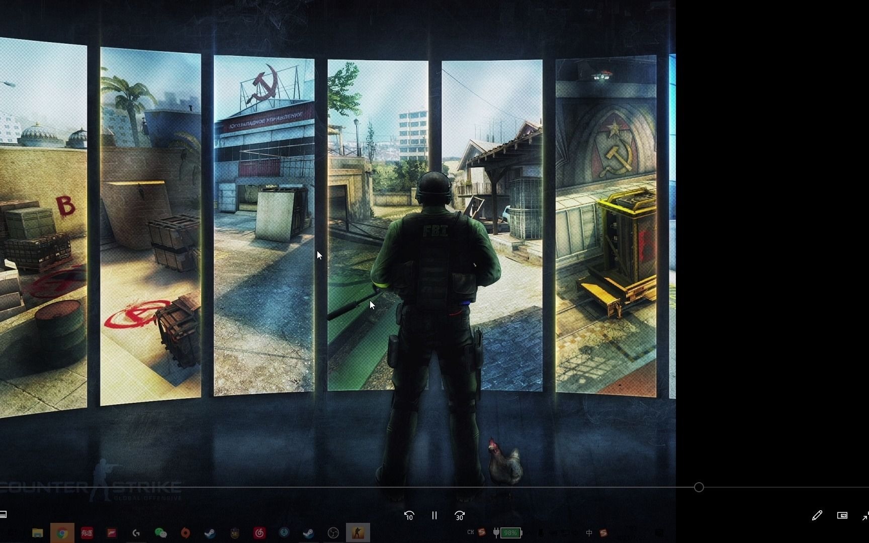 关于怎么用N卡和OBS录制CSGO4:3拉伸