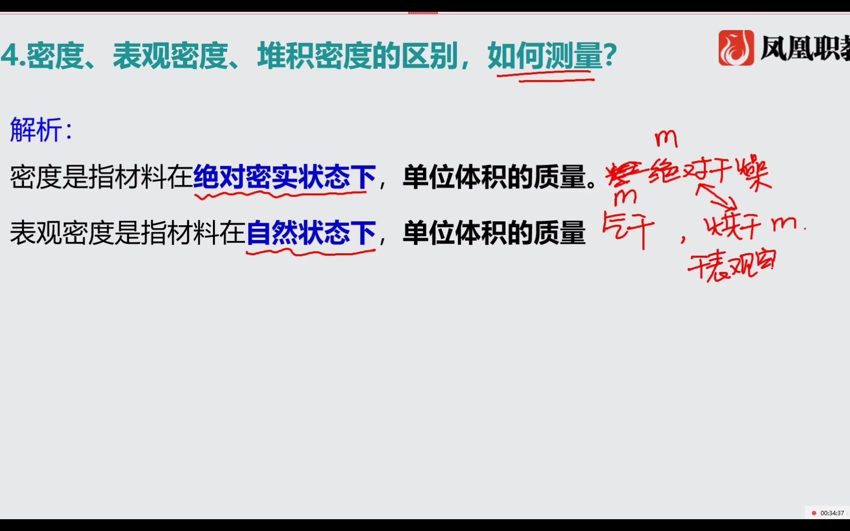 江苏专转本 土木建筑类-建筑材料《材料的基本性质》