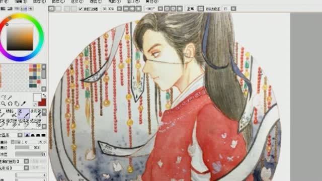 教你实用的SAI板绘技巧,轻松手绘出水彩画!