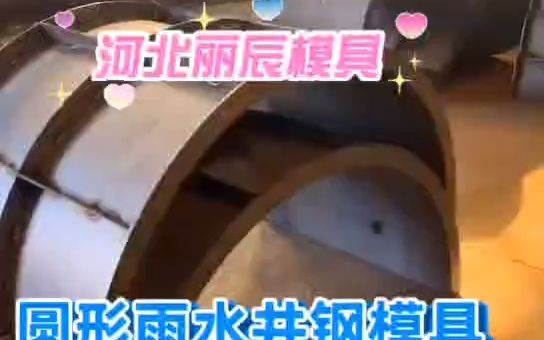 圆形雨水井钢模具 丽辰混凝土检查井模具 排水检查井砌块模具