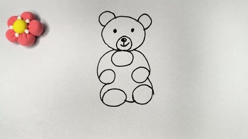 熊熊怎么画简单又漂亮