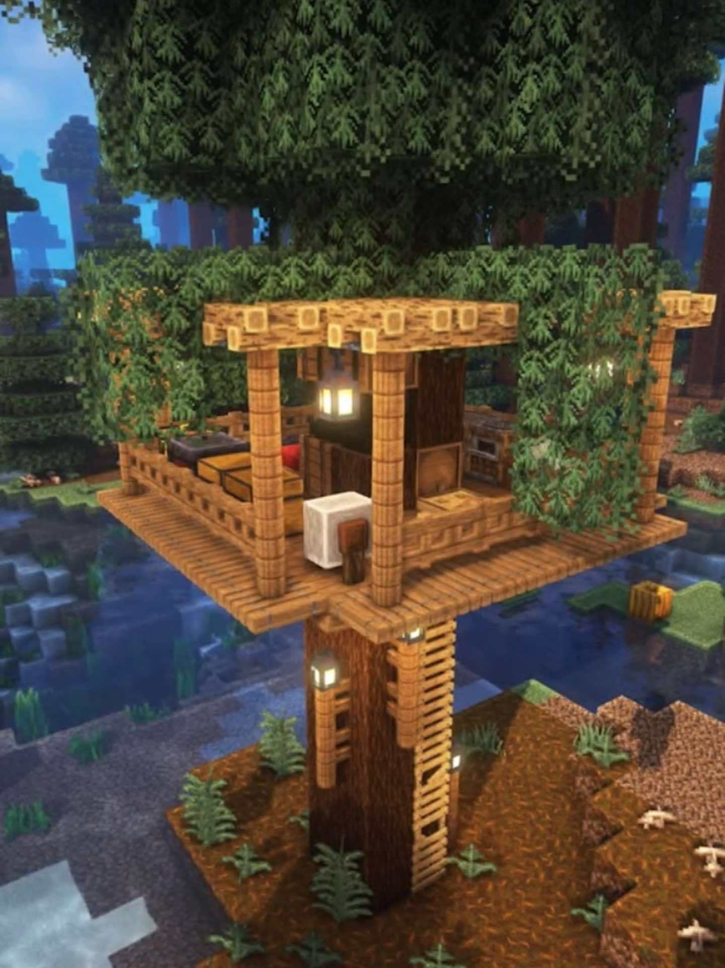 树屋!我的世界我的世界建筑