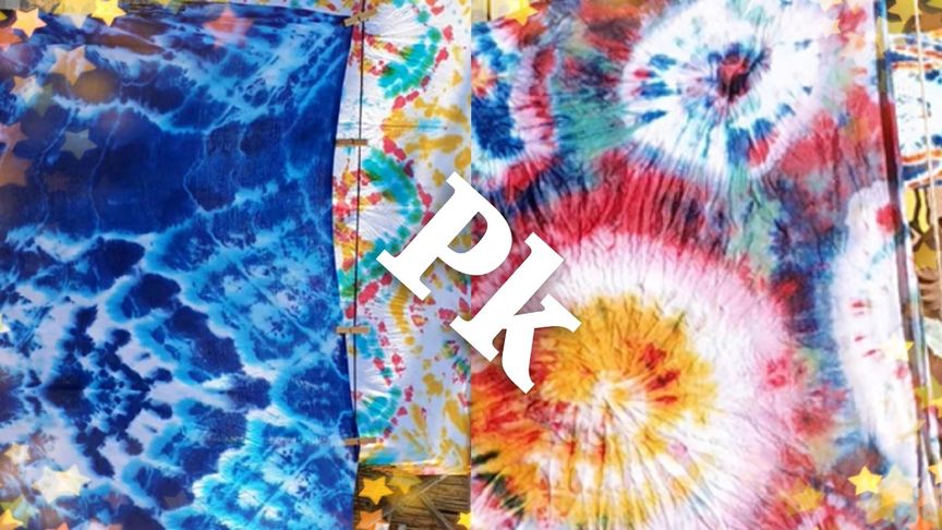 非遗———扎染作品儿童组PK老年组最终谁输了?谁赢了?