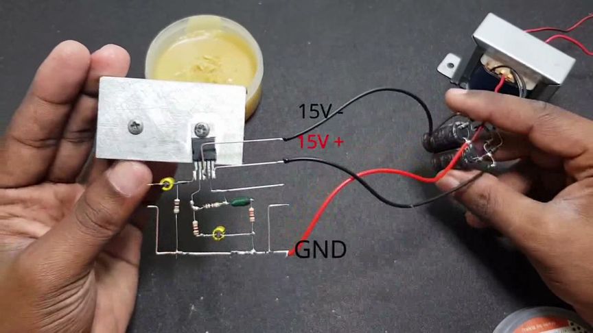 DIY如何使用TDA2030制作搭棚大功率音乐功放放大器(含电路图)