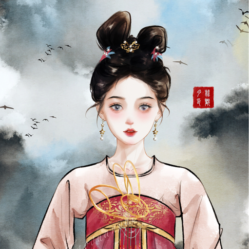 桃观月 