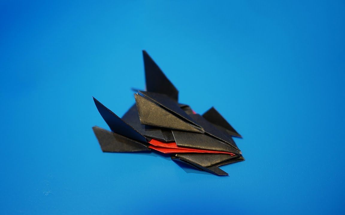 教你折纸“暗影飞鹰”弹指赛车,这颜值,这造型,我给满分!