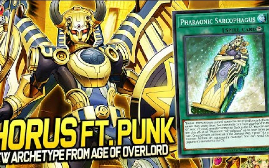 游戏王 1202新卡 朋克荷鲁斯卡组思路分享 Horus ft. PUNK EDOPRO ...