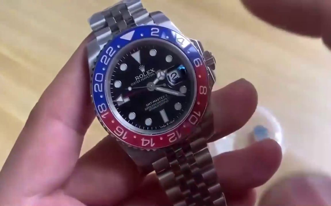 ...表走的快是什么原因18年巴塞尔钟表展_DJ_劳力士格林尼冶_GMT针...