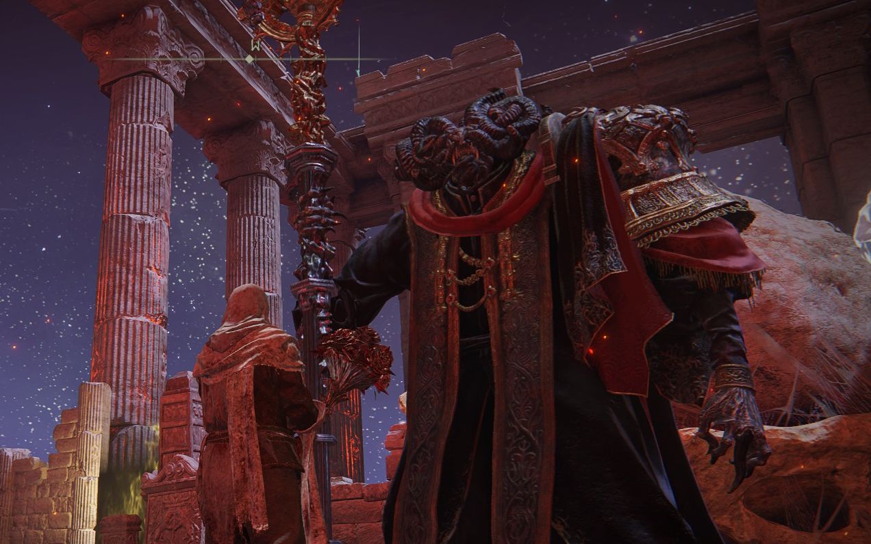 【艾尔登法环】战场医师“白面具”套获得方式/简单打法(需要跑酷)