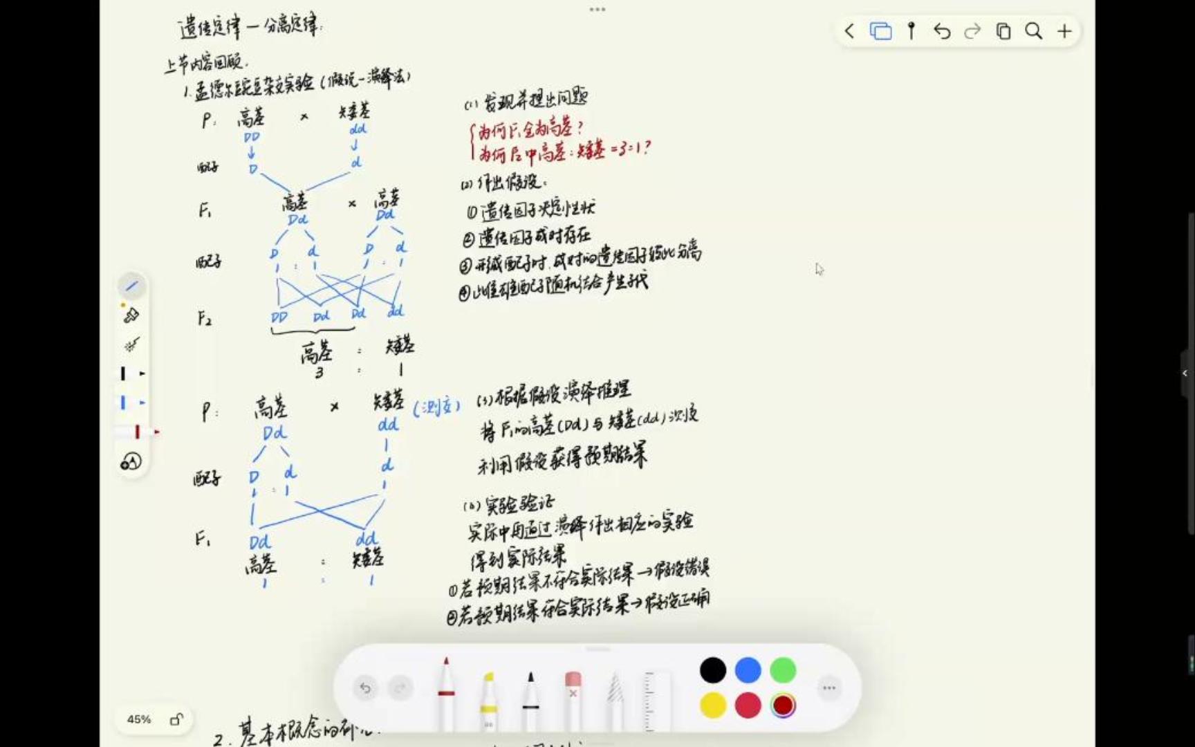 遗传定律——分离定律(2)拓展进阶篇