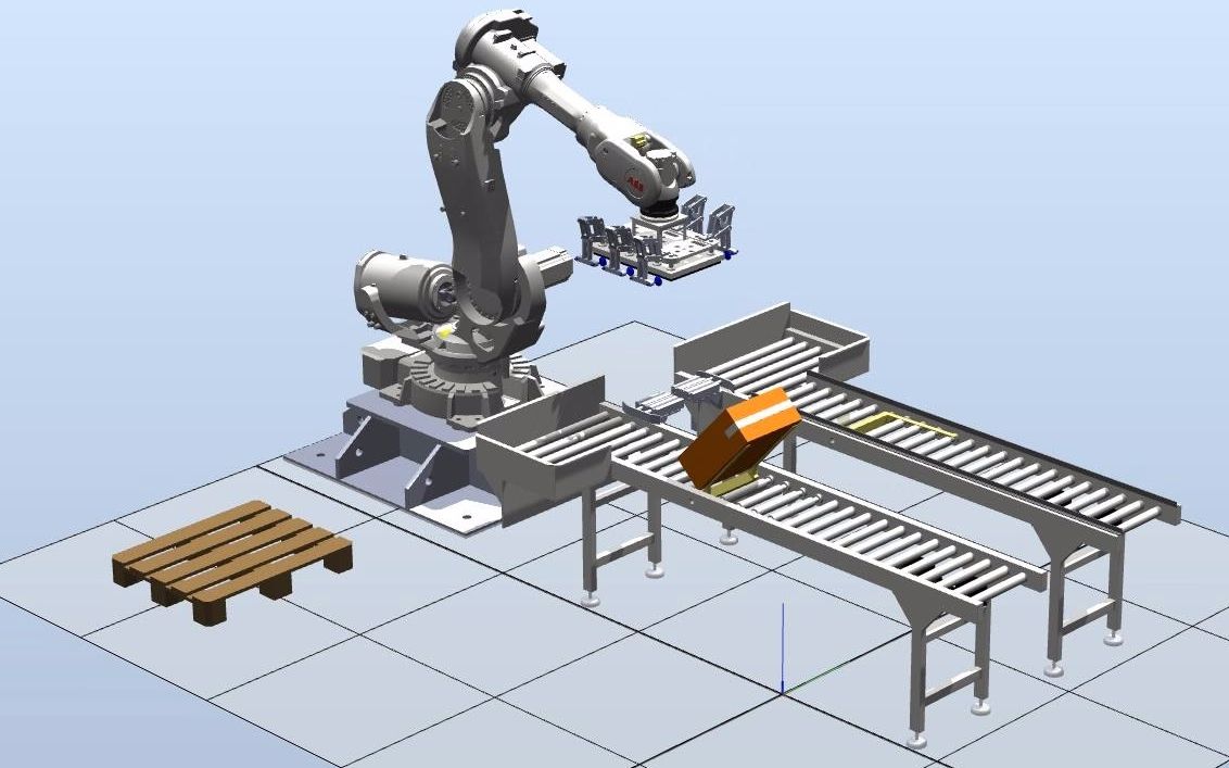 ...传送带码垛工作站设计——RobotStudioABB工业机器人虚拟仿真教程