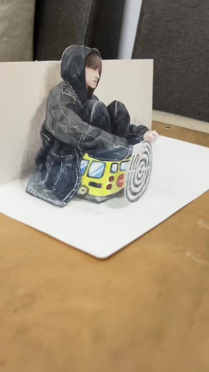 够有新意吗 张泽禹 TF家族三代 立体画