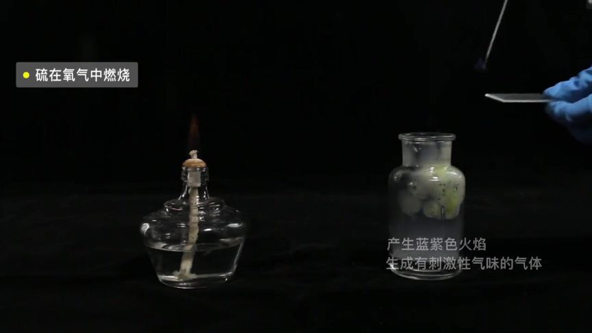 硫与氧气的反应