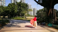 伞舞红枣树.mp4一广场舞一广州市花都区天马河秀玲健身队