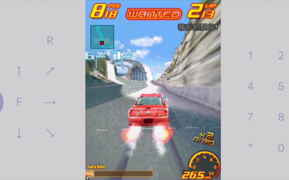 安卓塞班模拟器,N-Gage2游戏《狂野飙车3》试玩,声音有问题
