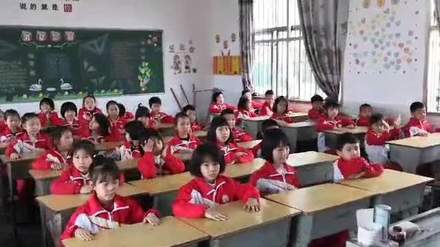 天天向上课桌手势舞