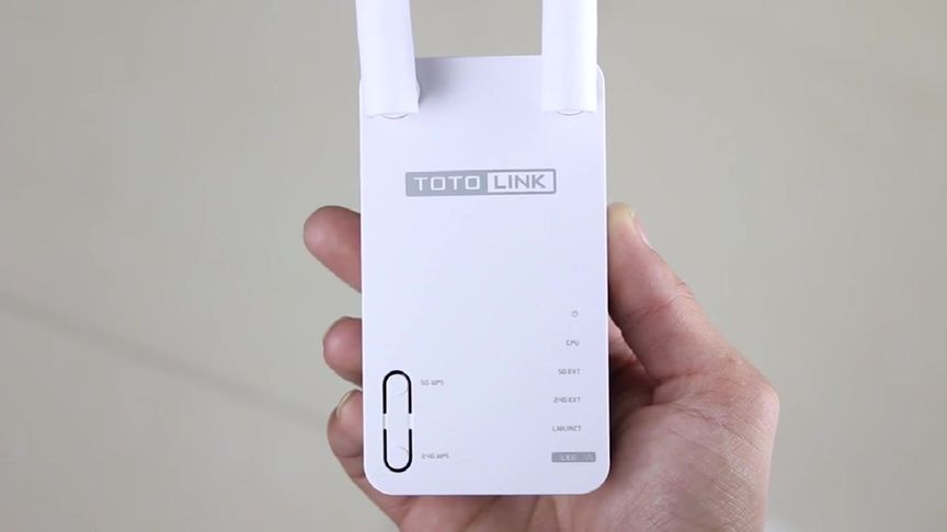 单频信号都能变双频信号的无线中继器 TOTOLINK EX750